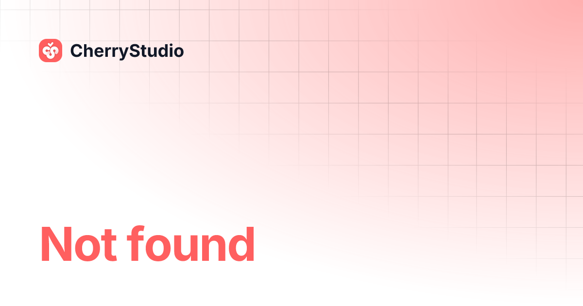 Notion Configuration | CherryStudio Notion Configuration | CherryStudio